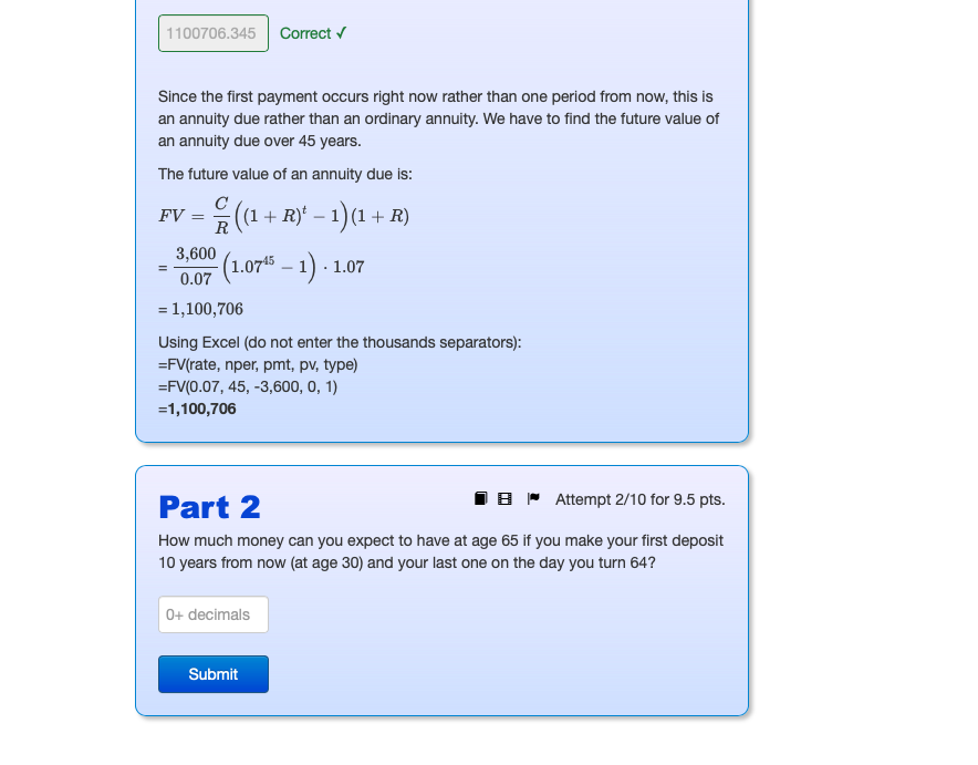 Solved Problem 13 Intro You just turned 20 years old and | Chegg.com