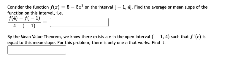 Solved Consider the function f(x) = 1 – 3x?, – 4