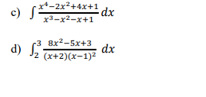 Solved Evaluate the following Integrals. | Chegg.com