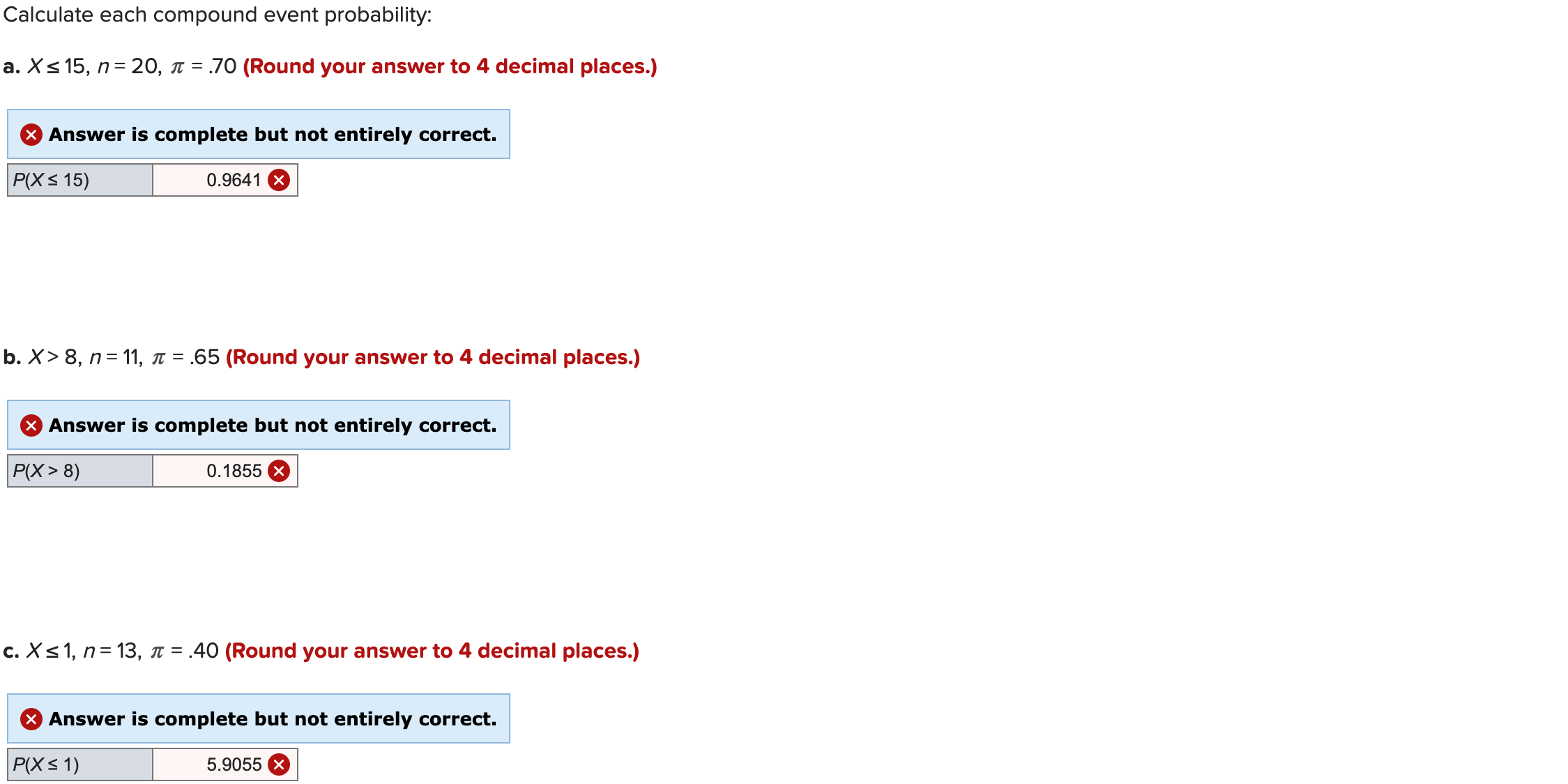 Solved Calculate each compound event probability: a. | Chegg.com
