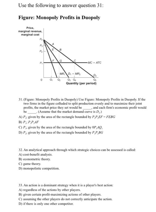 Solved Use the following to answer question 31 Figure: | Chegg.com
