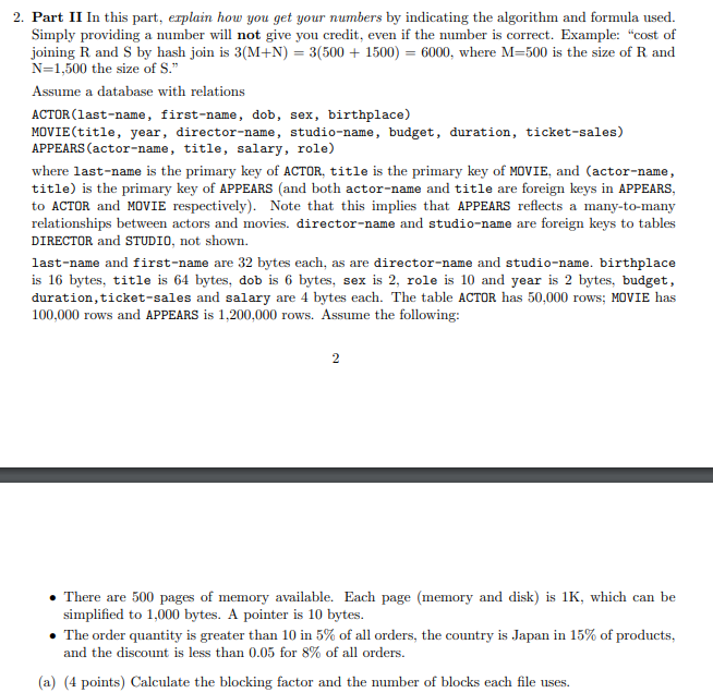 Solved 2. Part II In this part, explain how you get your | Chegg.com