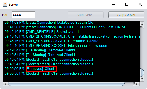Please provide proven coding 'Java Socket | Chegg.com