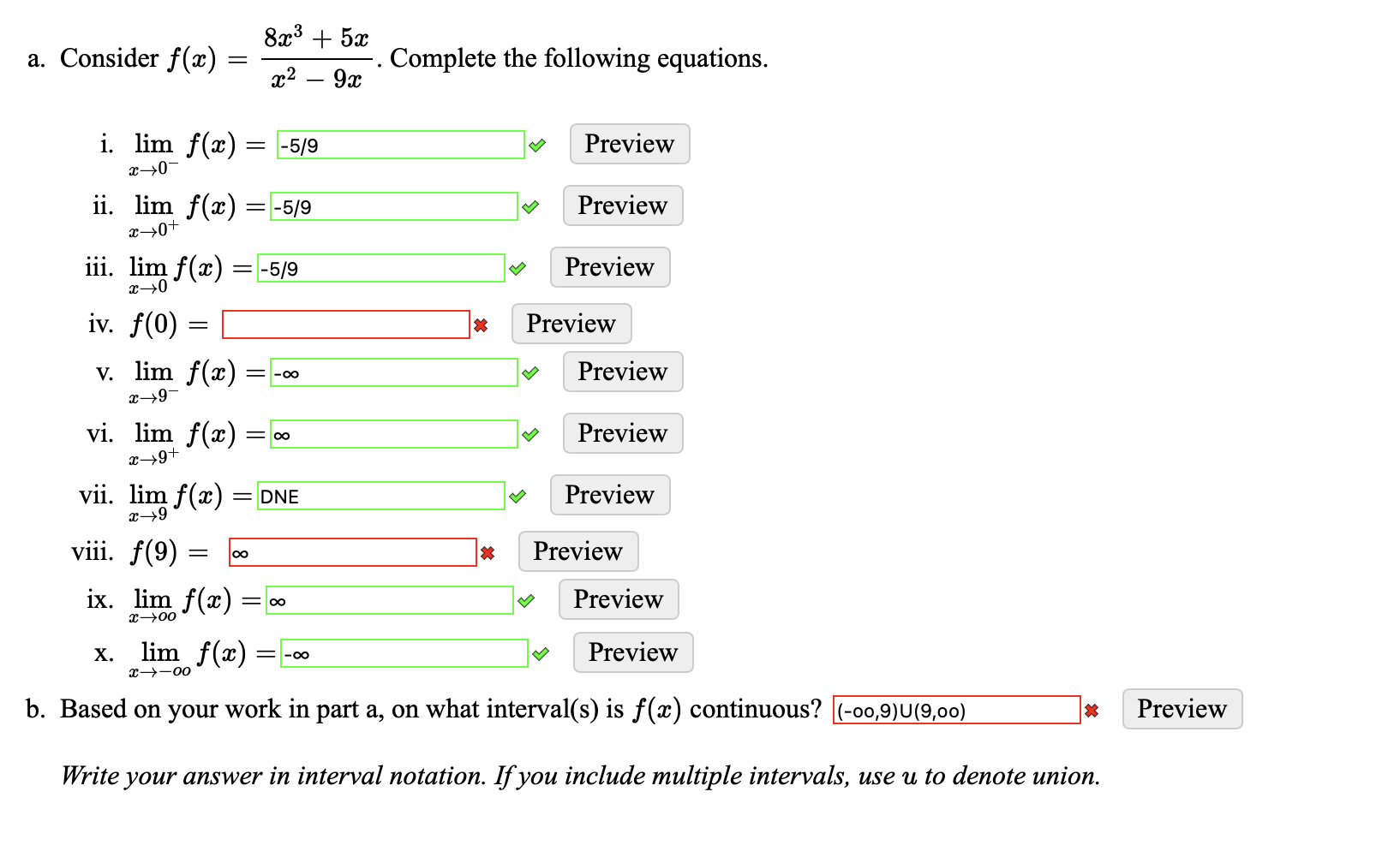 Solved b. ﻿Based on your work in part a, ﻿on what | Chegg.com