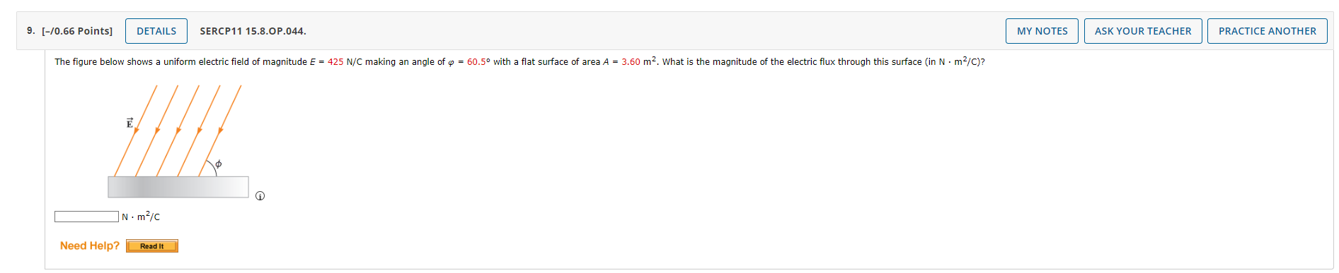Solved 9. [-/0.66 Points] DETAILS SERCP11 15.8.OP.044. (i) | Chegg.com