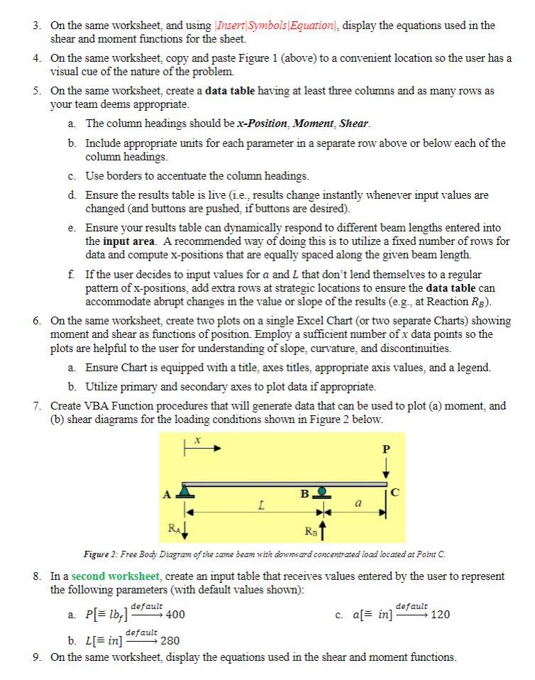 Solved 1. Develop at least two VBA Function procedures that | Chegg.com