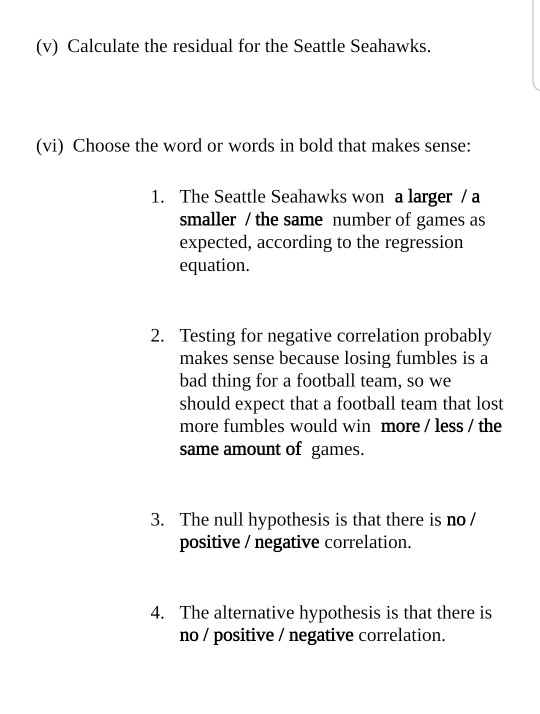 Solved Math 146 Correlation And Regression Quiz This Is 