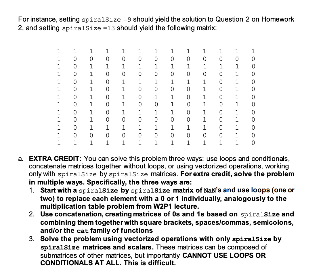 Solved Generalize your solution to question 2 in Homework 2 | Chegg.com