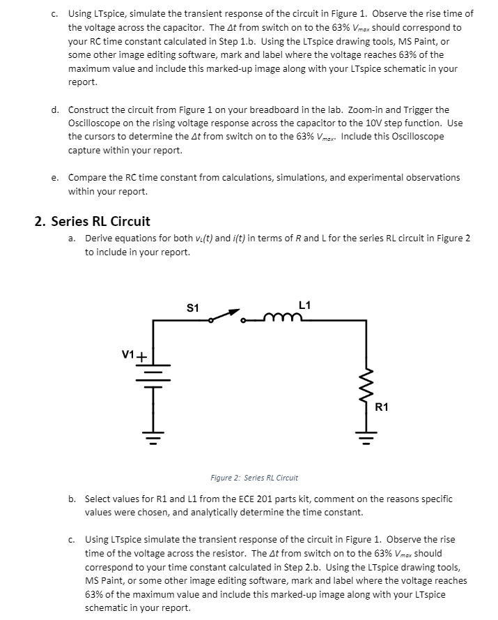 Solved ECE201 Laboratory 3 Introduction to Electric Circuit | Chegg.com