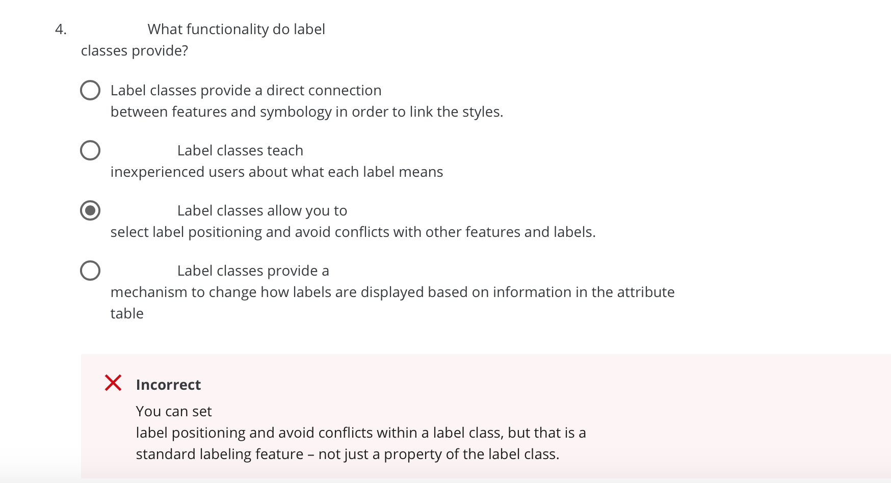 Solved 4. What functionality do label classes provide? Label | Chegg.com