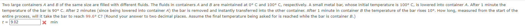 Solved Two large containers A and B of the same size are | Chegg.com