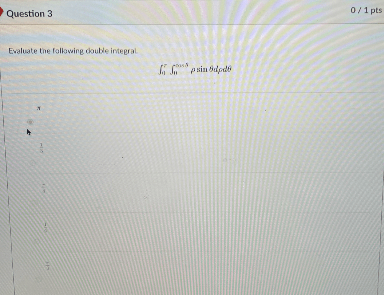 Solved Evaluate the following double integral. | Chegg.com
