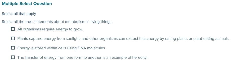 Solved Multiple Select Question Select all that apply Select | Chegg.com