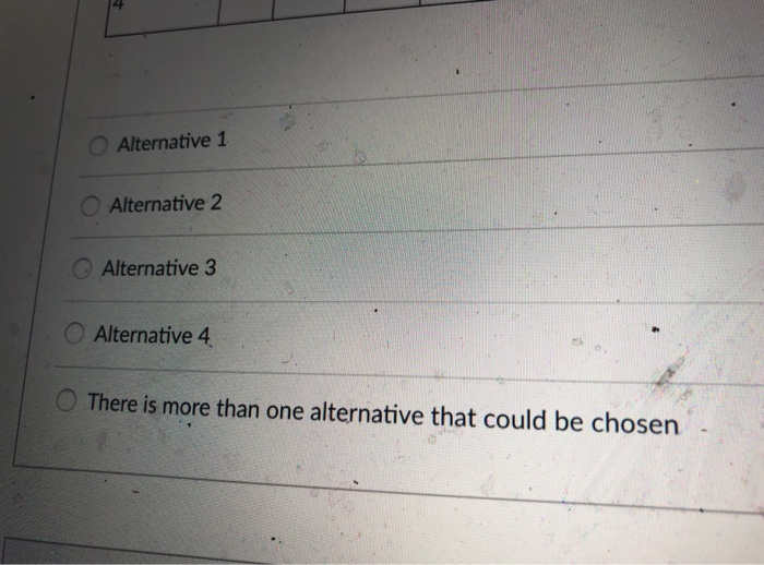 Solved A decision maker using the maximin criterion for the | Chegg.com