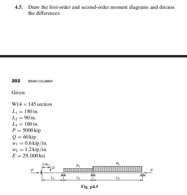 Solved 4.5. Draw the first-order and second-order moment | Chegg.com