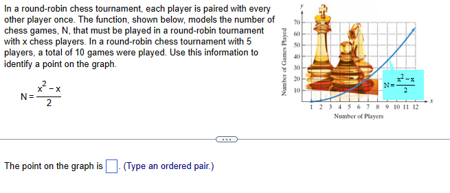 Solved In a round-robin chess tournament, each player is | Chegg.com