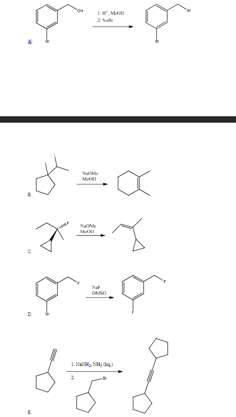 Solved 7. For each of the following, predict if the reaction | Chegg.com