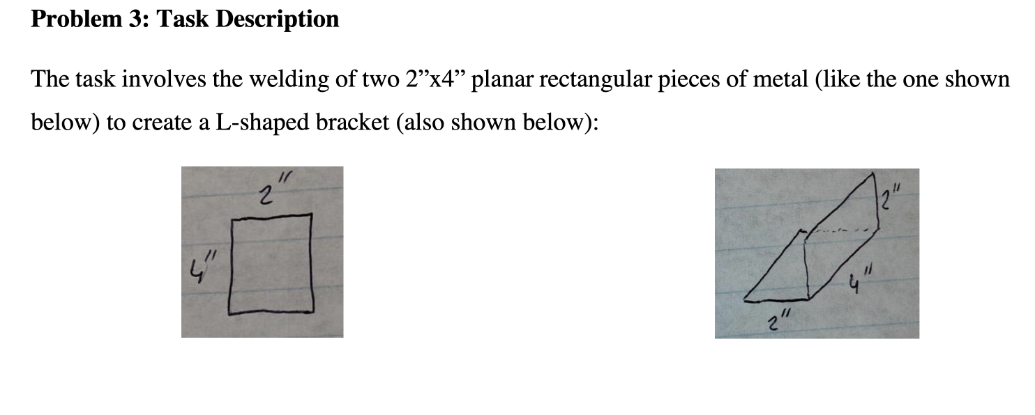 Problem 3: Task Description The task involves the | Chegg.com