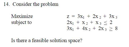 Solved 14. Consider the problem Maximize | Chegg.com