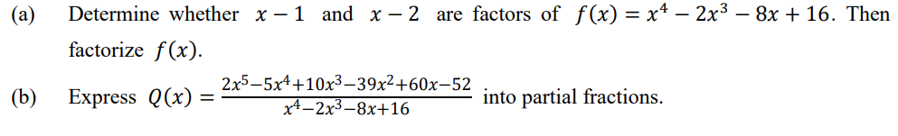 Show me ﻿the steps to ﻿solve(a) ﻿Determine whether | Chegg.com