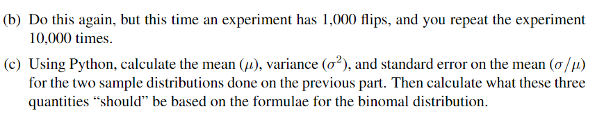 Solved (a) Suppose you flip a fair coin 10 times and count | Chegg.com