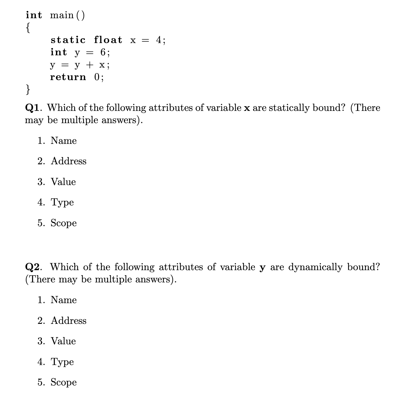 Solved please answer the following two questions below, | Chegg.com