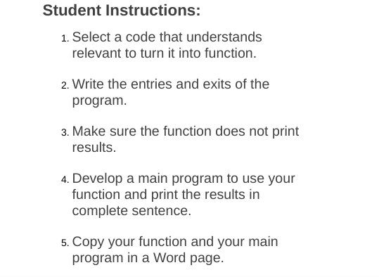 Solved 2 Write The Entries And Exits Of The Program 3