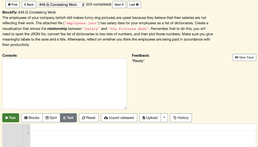 Solved Python Programming employees.JSON [ { "Name": | Chegg.com