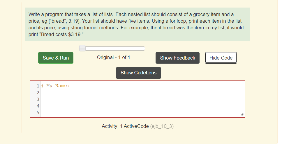 Solved Code language is Python | Chegg.com