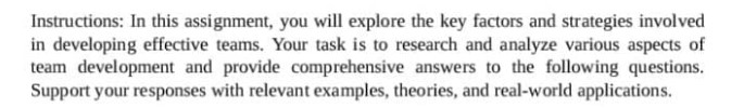 Solved Instructions: In this assignment, you will explore | Chegg.com