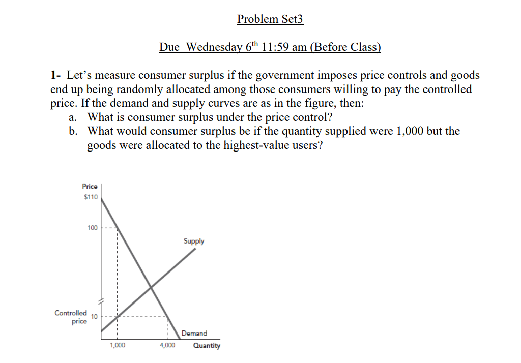 Solved Problem Set3 Due Wednesday 6th 11:59 am (Before | Chegg.com