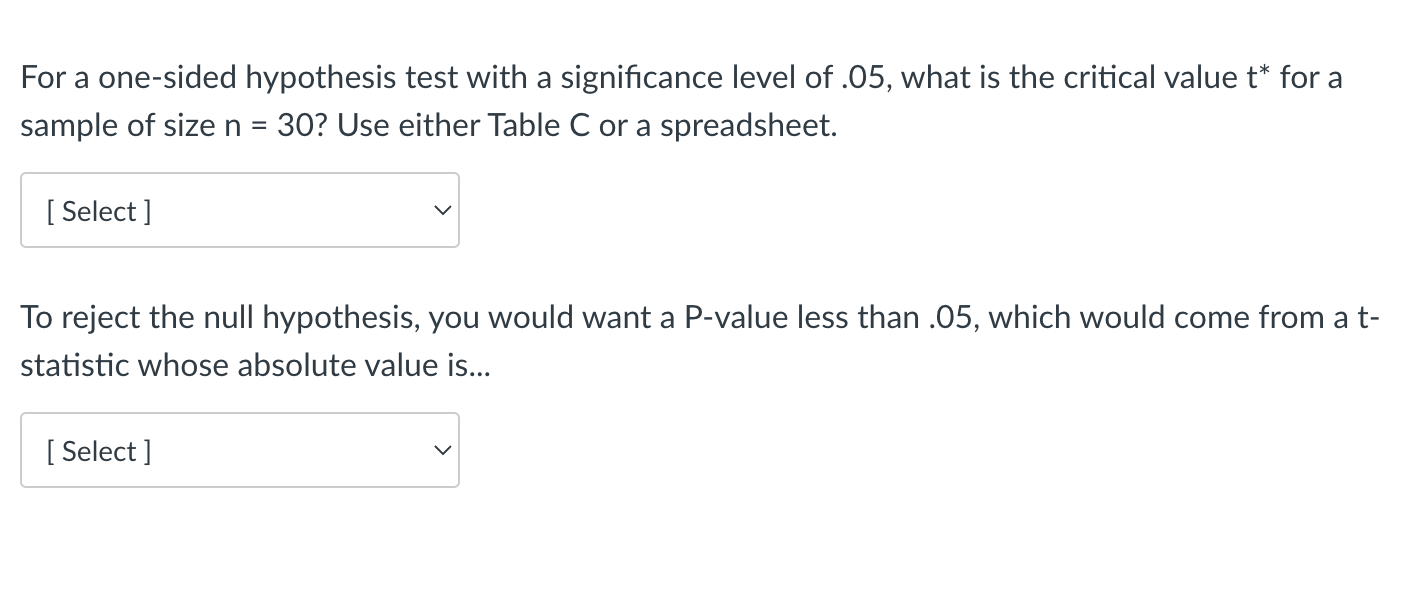 Solved a For a one-sided hypothesis test with a significance | Chegg.com