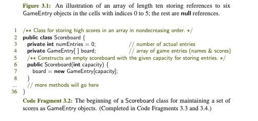 Solved Write a class that maintains the top ten scores for a | Chegg.com