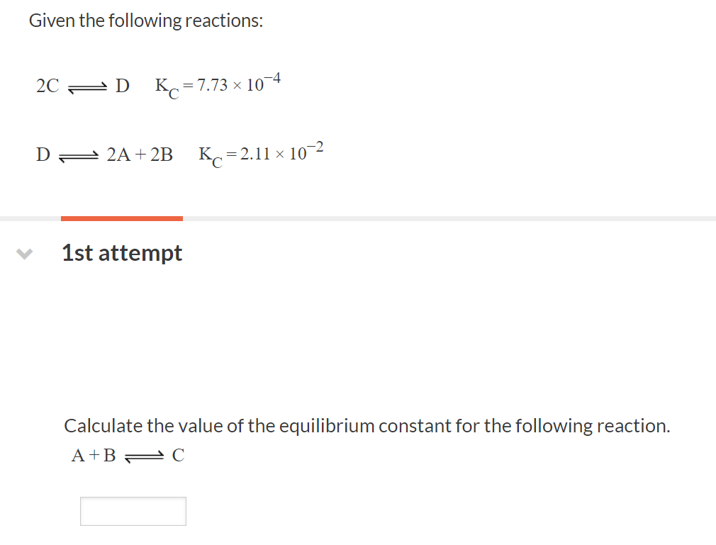Solved Given the following | Chegg.com