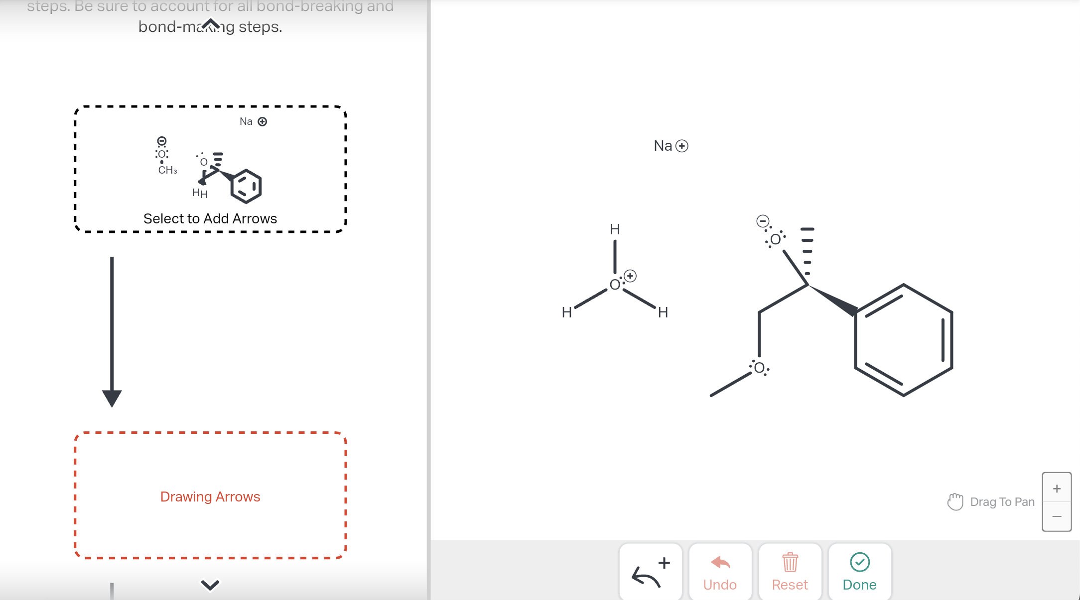 Solved steps. Be sure to account for all bond-breaking and | Chegg.com