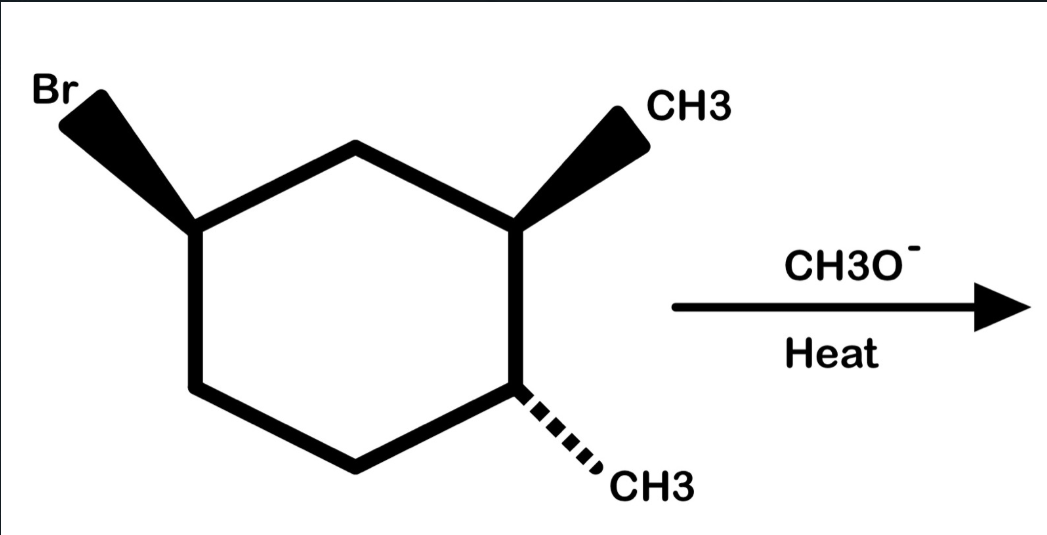 Solved Br CH3 CH30 Heat CH3 | Chegg.com
