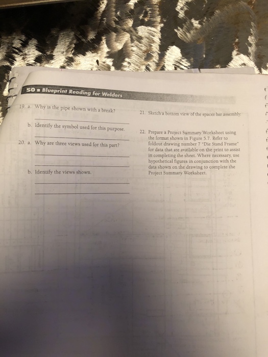 so Blueprint Reading for Welders Why is the pipe | Chegg.com