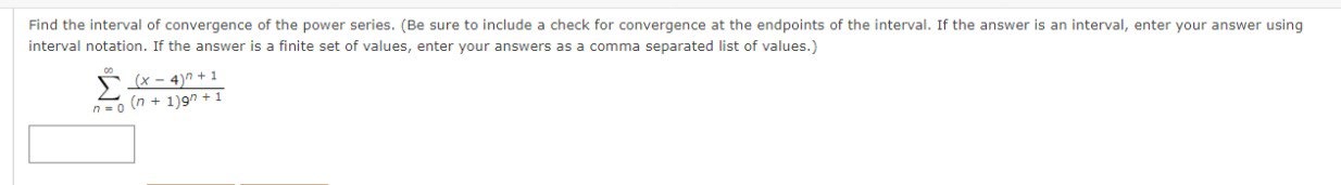 Solved interval notation. If the answer is a finite set of | Chegg.com