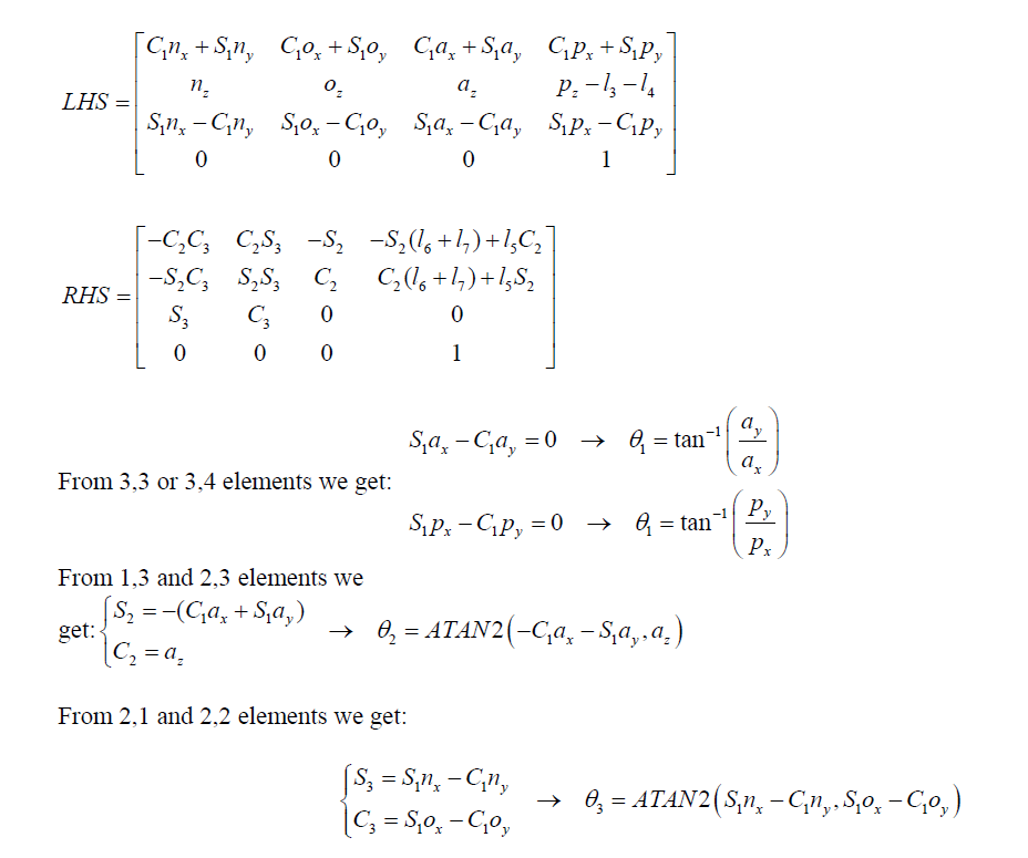 Solved How to codes this on MATLAB to get theta1-theta 3 as | Chegg.com