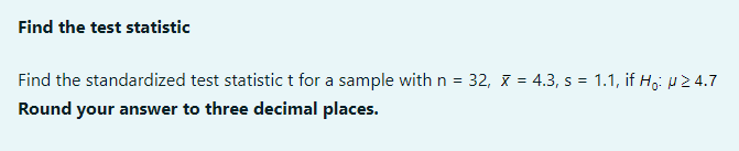 Solved Find the test statistic Find the standardized test | Chegg.com