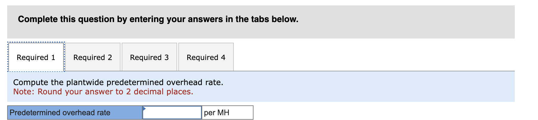 Solved Exercise 2-14 (Algo) Computing Predetermined Overhead | Chegg.com