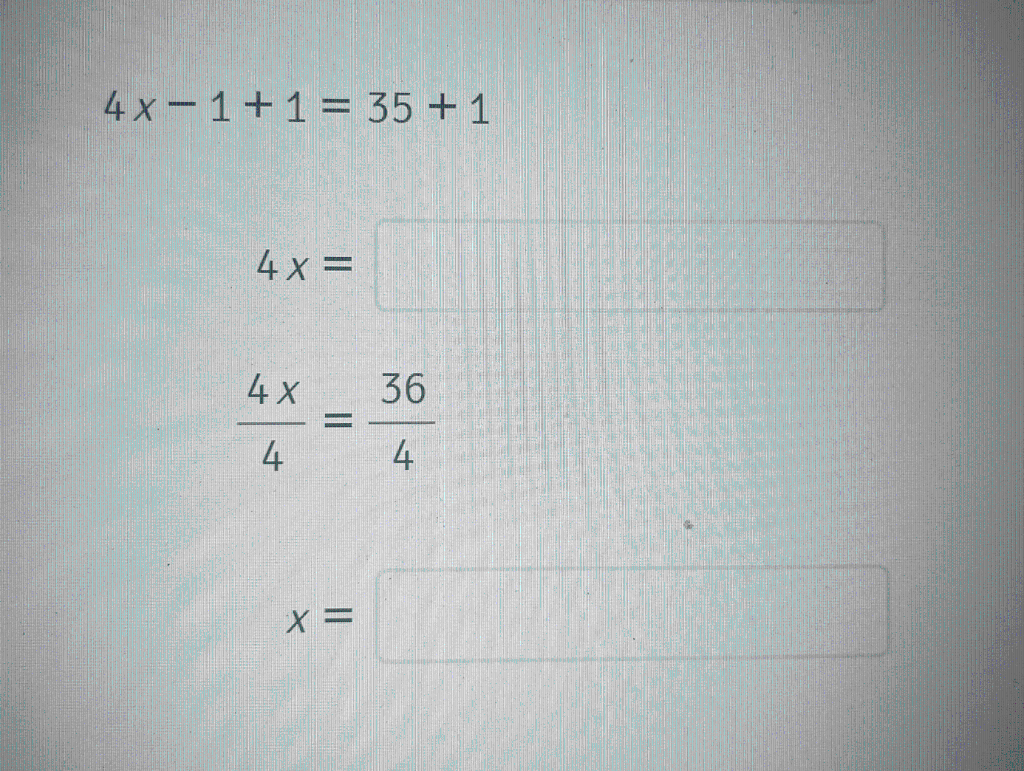 Solved What is the best first step in solving the equation | Chegg.com