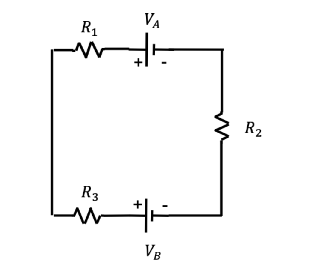 Solved The circuit shown in the figure below contains three | Chegg.com