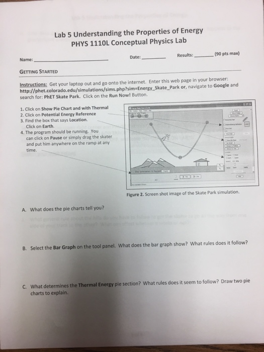 Phet Lab 5 Understanding the Properties of Energy G. | Chegg.com