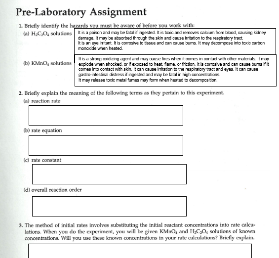 Solved Pre-Laboratory Assignment 1. Briefly identify the | Chegg.com