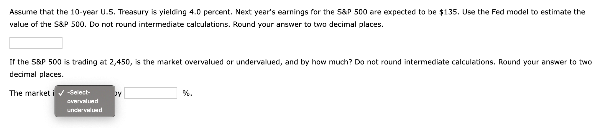 Solved Assume that the 10 -year U.S. Treasury is yielding | Chegg.com