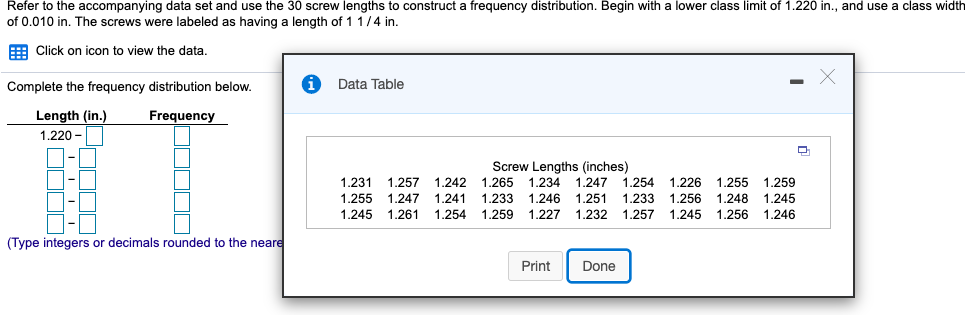 Solved Refer to the accompanying data set and use the 30 | Chegg.com