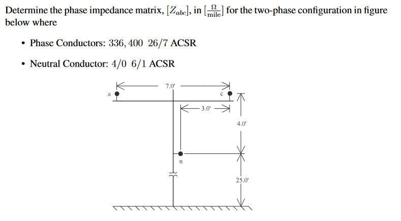 a)b) Determine the phase admittance matrix for the | Chegg.com