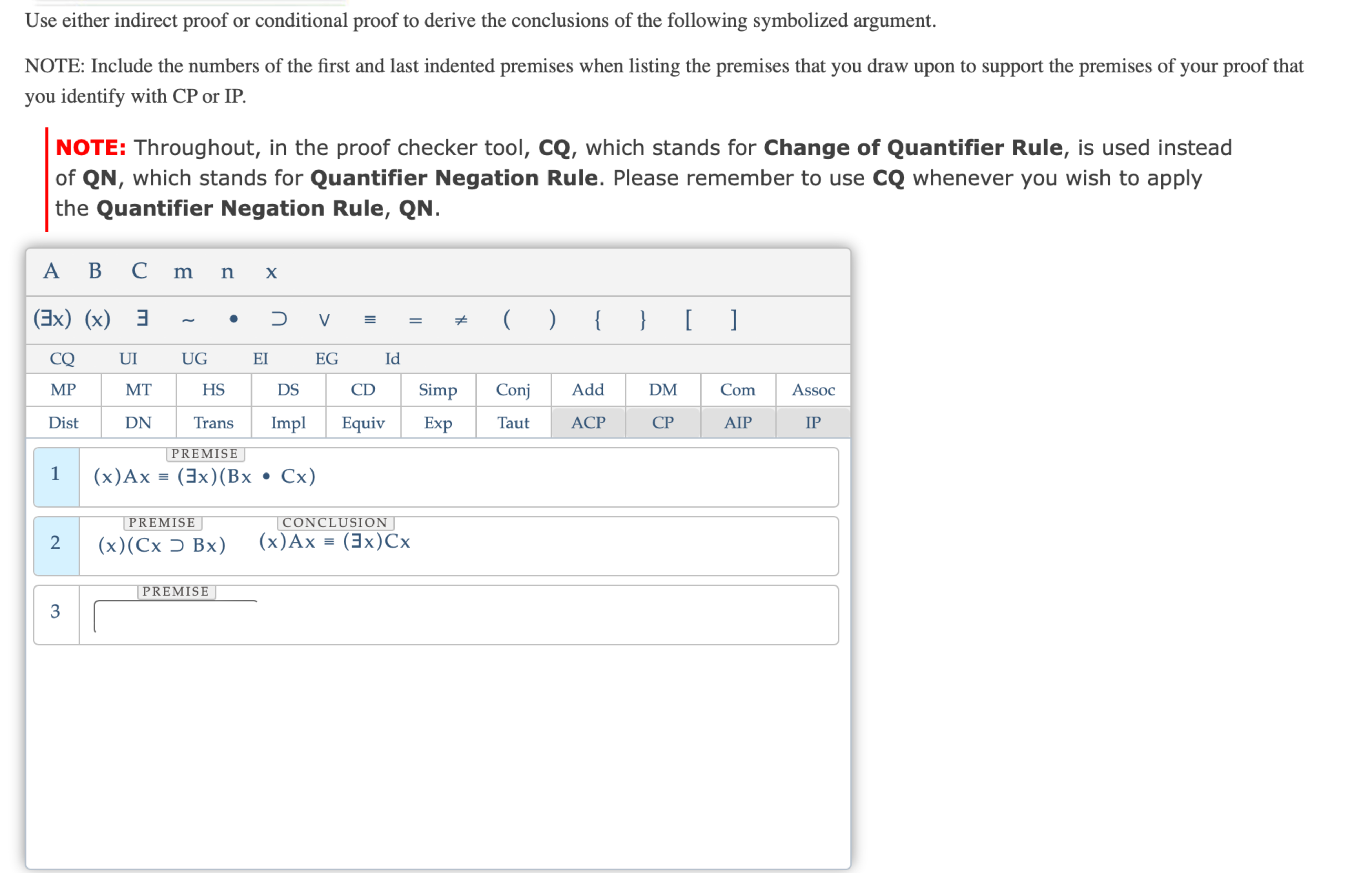 Solved Use either indirect proof or conditional proof to | Chegg.com Solved Use either indirect proof or conditional proof to | Chegg.com