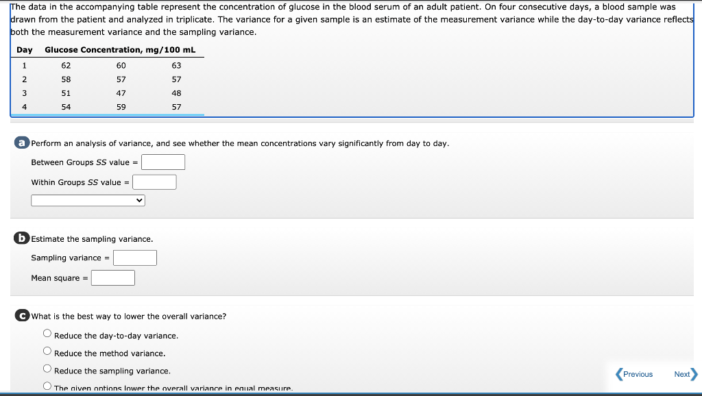 Solved The data in the accompanying table represent the | Chegg.com